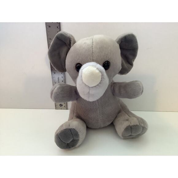 Wild Republic | Toys | Wild Republic Plush Grey Elephant Sitting ...